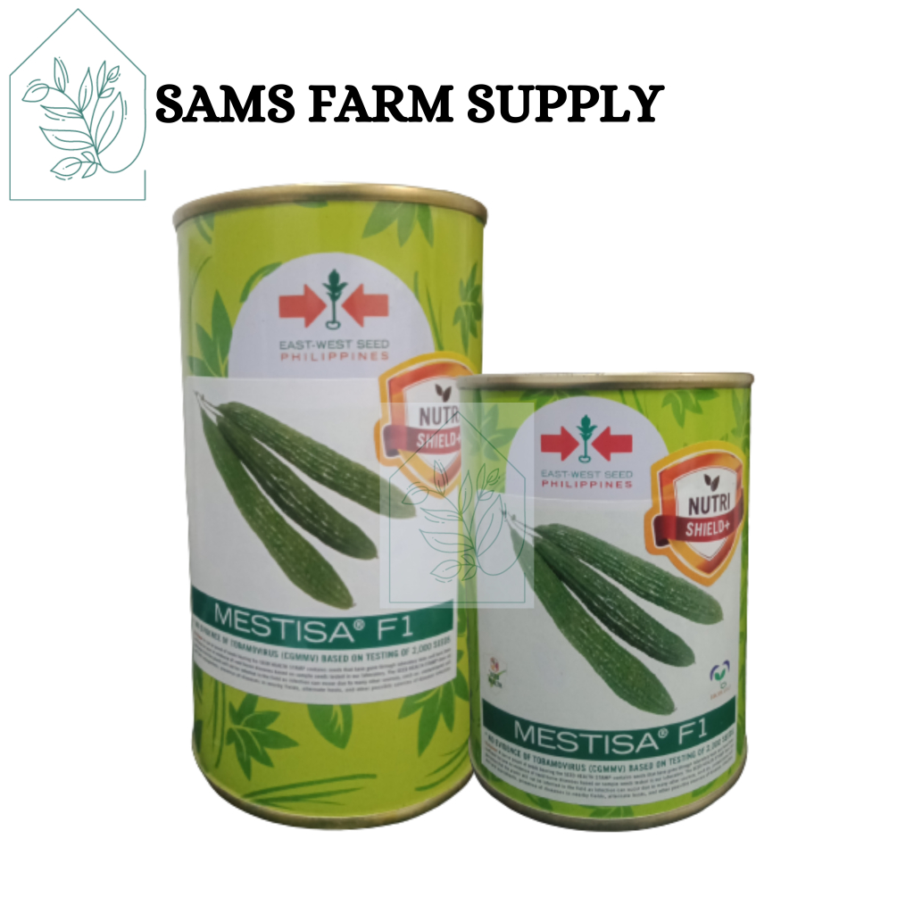 MESTISA F1 AMPALAYA 100 AND 50 GRAMS CAN BY EAST-WEST | Shopee Philippines