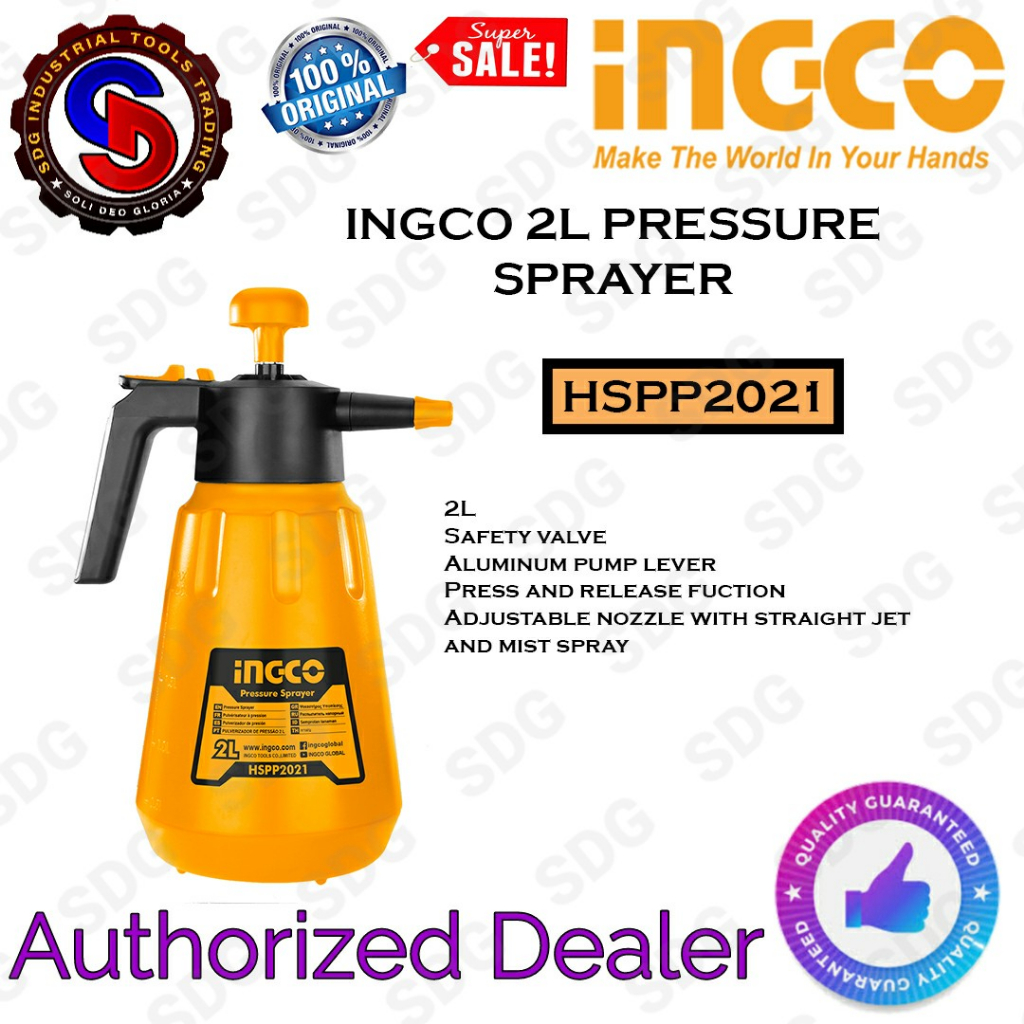 INGCO 2L Plant Sprayer (HSPP2021) | Shopee Philippines