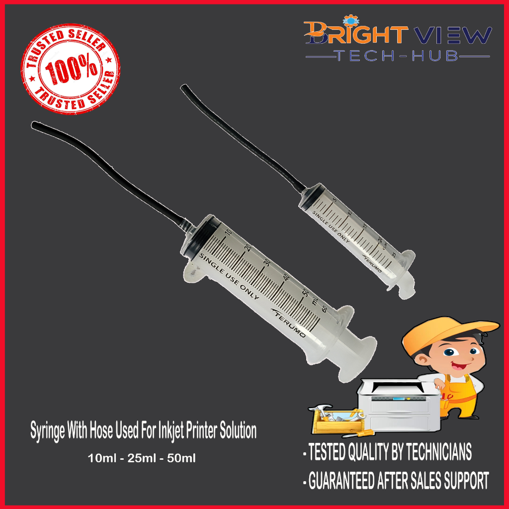 Syringe Hose Used For cleaning Inkjet Printer head | Shopee Philippines