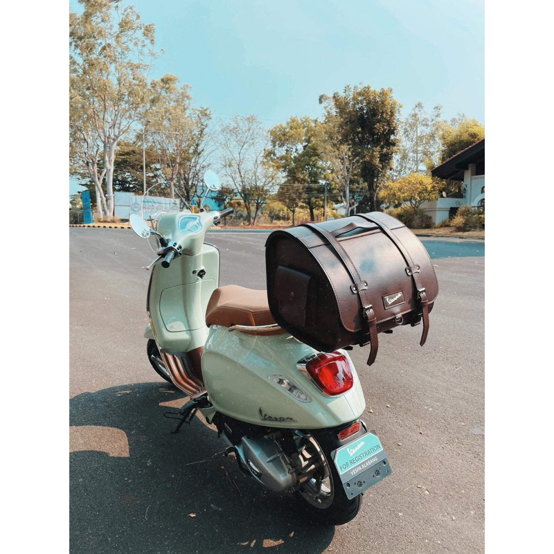 TSMbag L15”xH11”xW11” All Choco brown / scooter brand logo | Shopee ...