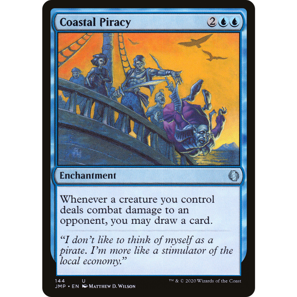 Coastal Piracy MTG Highly Rated Proxy (Sticker is already put on MTG ...