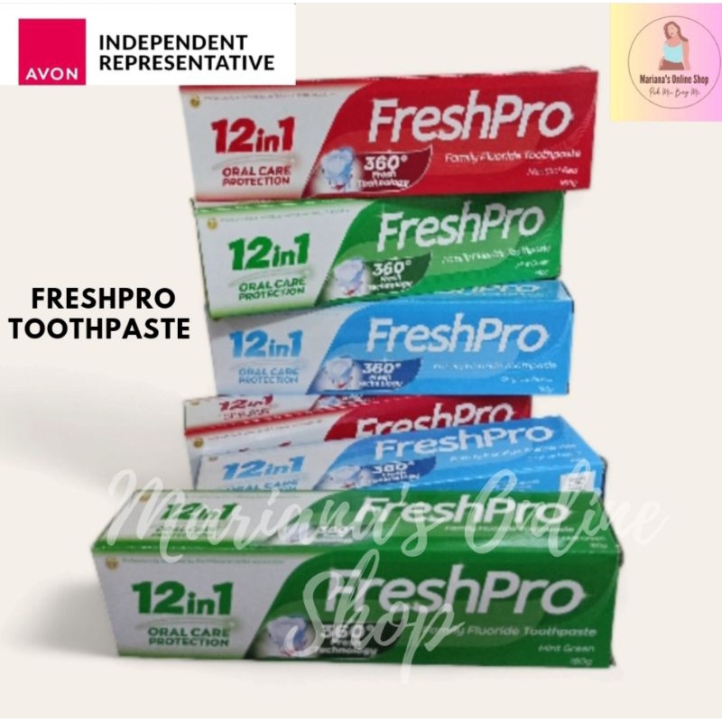 Avon FreshPro Toothpaste 160g | Shopee Philippines