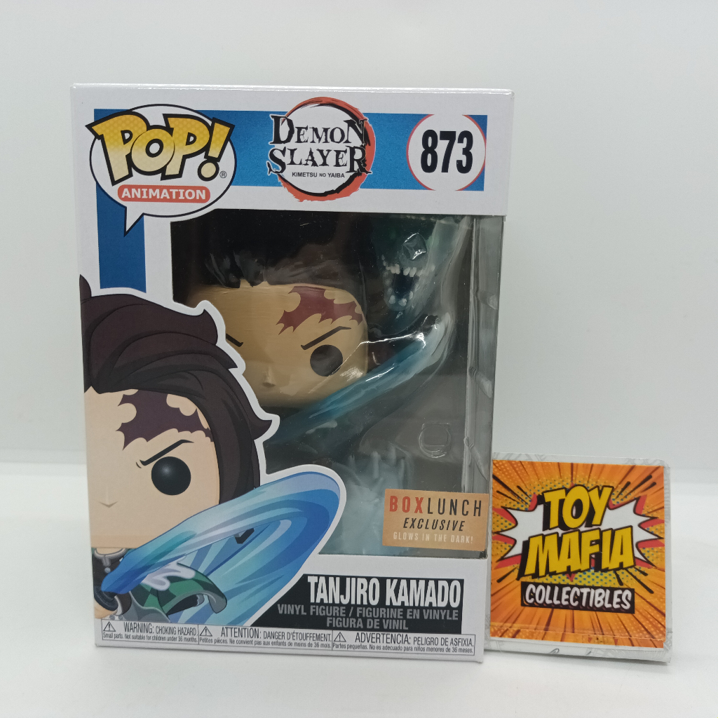 Tanjiro Kamado (Glow In The Dark) - Demon Slayer Funko Pop! Box Lunch ...