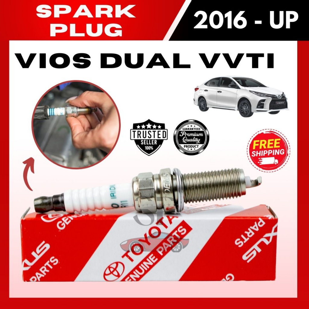 NEW SALE! SPARK PLUG for TOYOTA Vios Dual VVTi (2016-UP) (90919-01275 ...