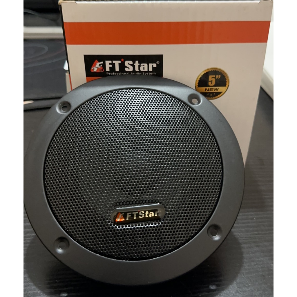 FT STAR Midrange Speaker 5"inches 8 ohms 150 watts w/ Free Capacito/sg ...