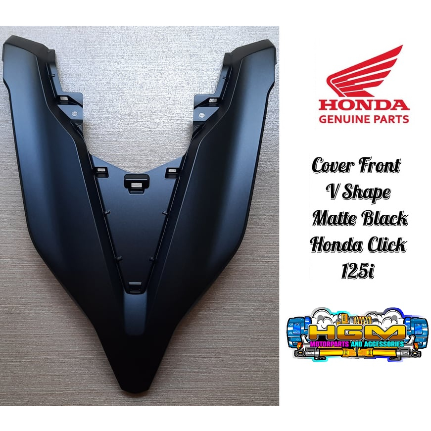FRONT COVER MATTE BLACK HONDA CLICK 125i V2 GC | 64301-K59-A70ZC ...