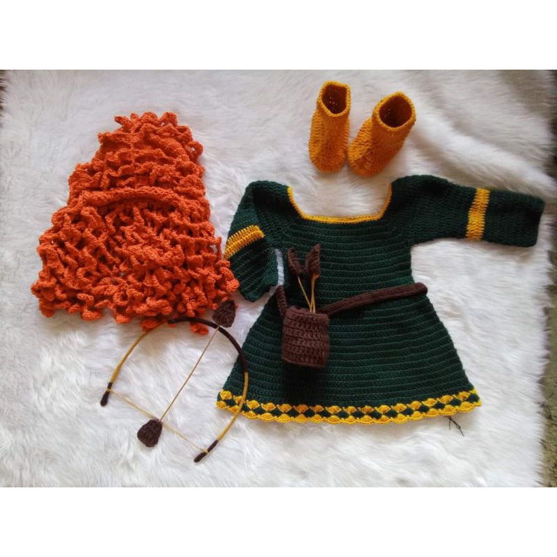 merida crochet costume | Shopee Philippines