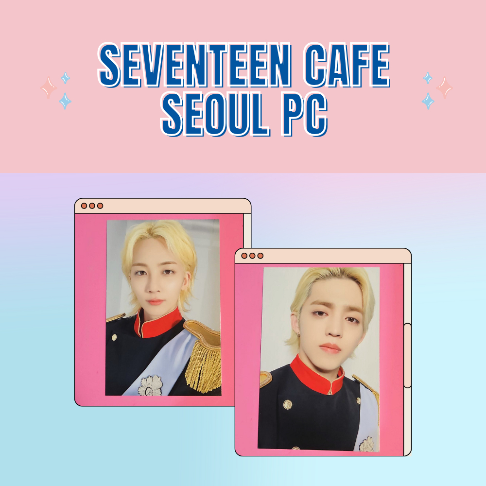 (ONHAND) OFFICIAL SEVENTEEN CAFE SEOUL PRINCE + BARBIE TRADING PHOTOCARDS | Shopee Philippines