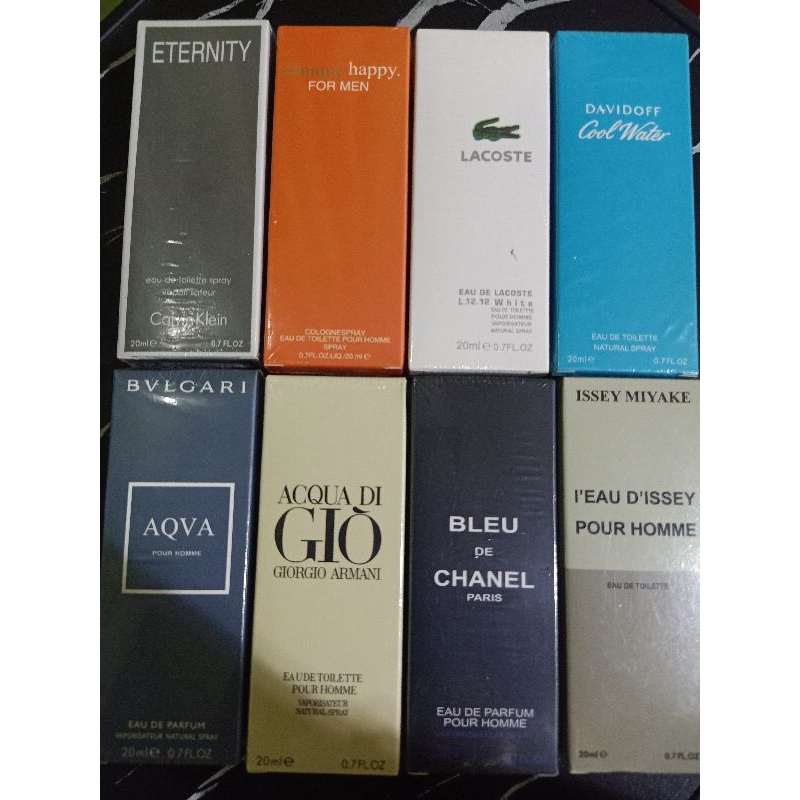 20ml Travel Size Us Tester Perfume for Men | Shopee Philippines