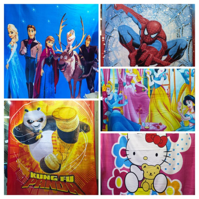 pranila blankets cartoon characters big print | Shopee Philippines
