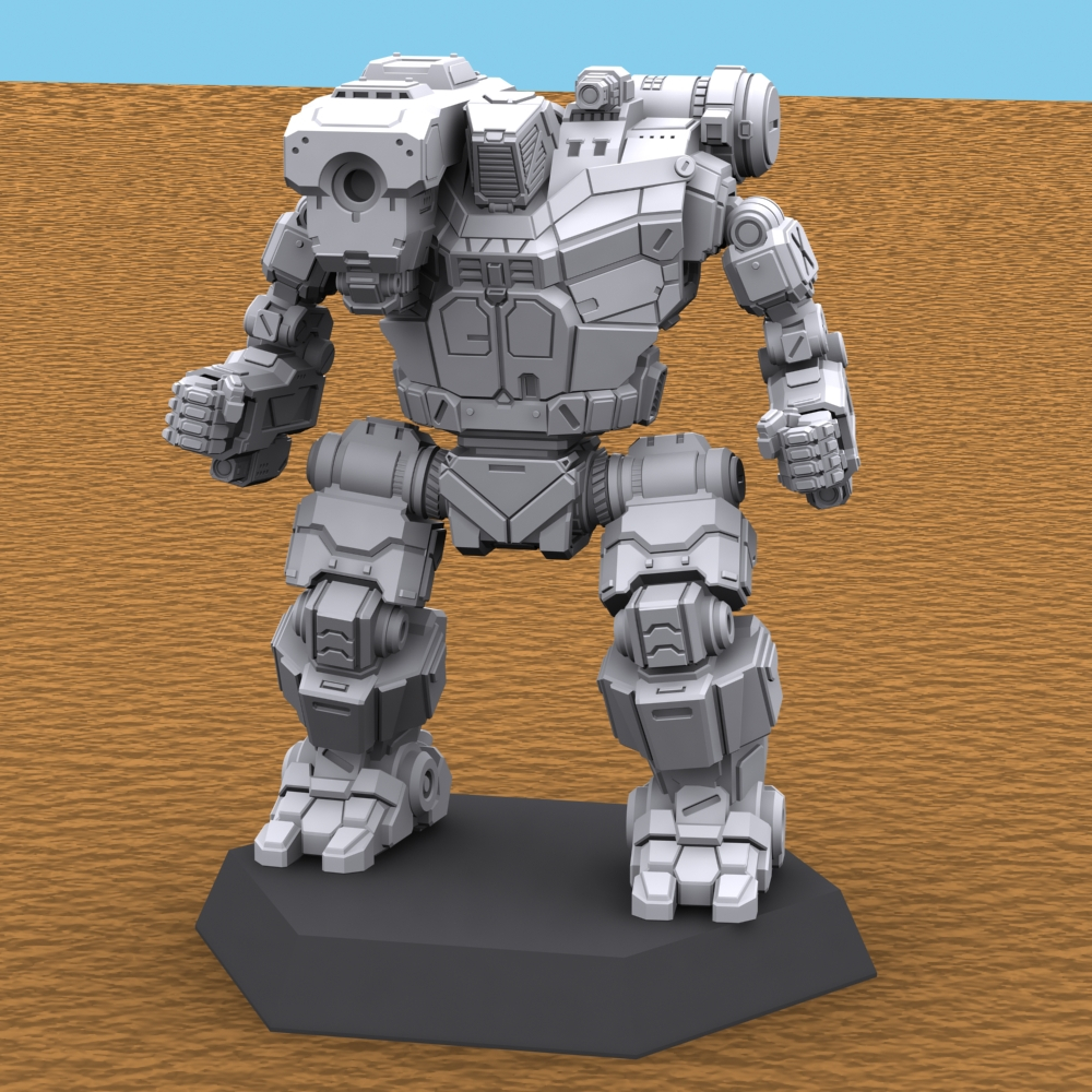 Hunchback Medium Mech (Battletech Proxy) | Shopee Philippines