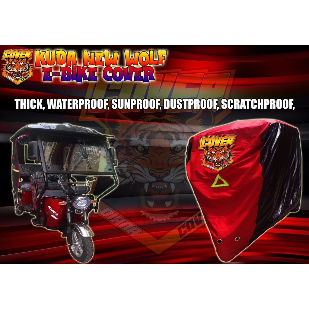 KUDA NEW WOLF FULL COVER 100 % WATERPROOF MAKAPAL | Shopee Philippines