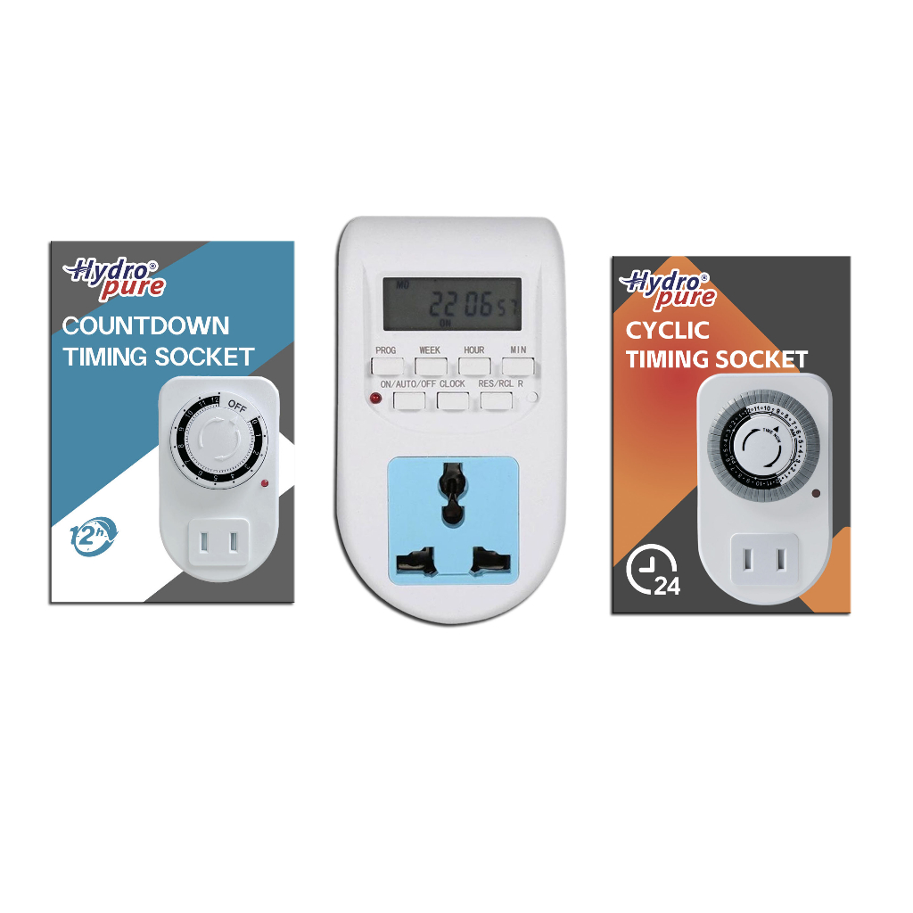 Timer Socket 12/24H Electrical Machinery Time Countdown Cyclic Digital ...