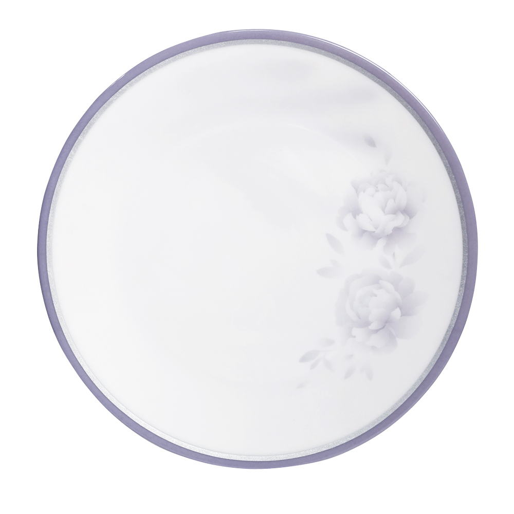 Melawares Grace 6pc 11 inch Melamine Plastic Round Dinner Plate with ...