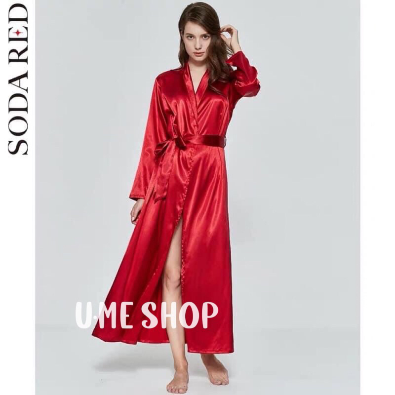 𝑈. 𝑀𝐸 Bride Bridesmaid Silk Entourage Robe Long Sleeve | Shopee Philippines