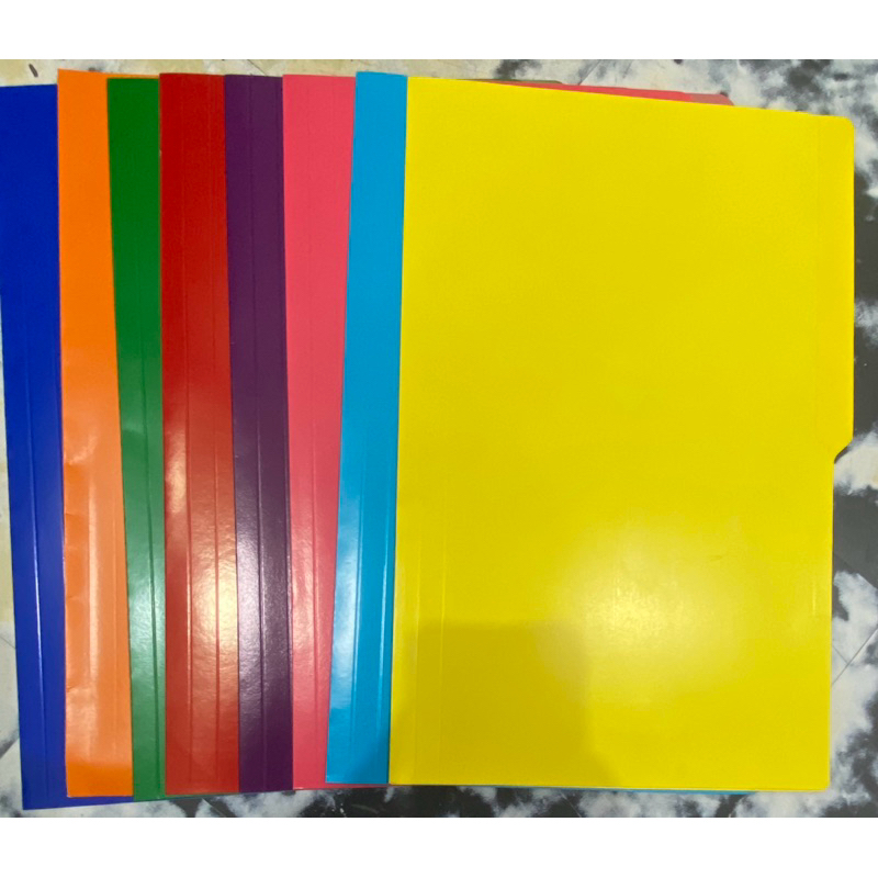 10 pcs Colored Folder Long (one color per pack) | Shopee Philippines