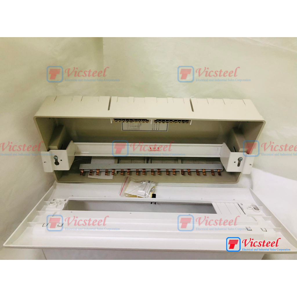 Distribution Box PVC Flush Mounted Din Rail Breaker SPC brand DRSP 06 ...