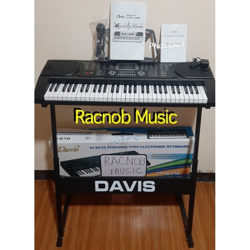 Davis D-619 Keyboard Original (Piano) | Shopee Philippines