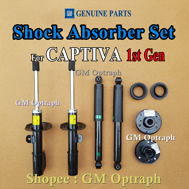 Chevrolet CAPTIV 1st Gen 4x2 Shock Absorber Mount rear shock absorber ...