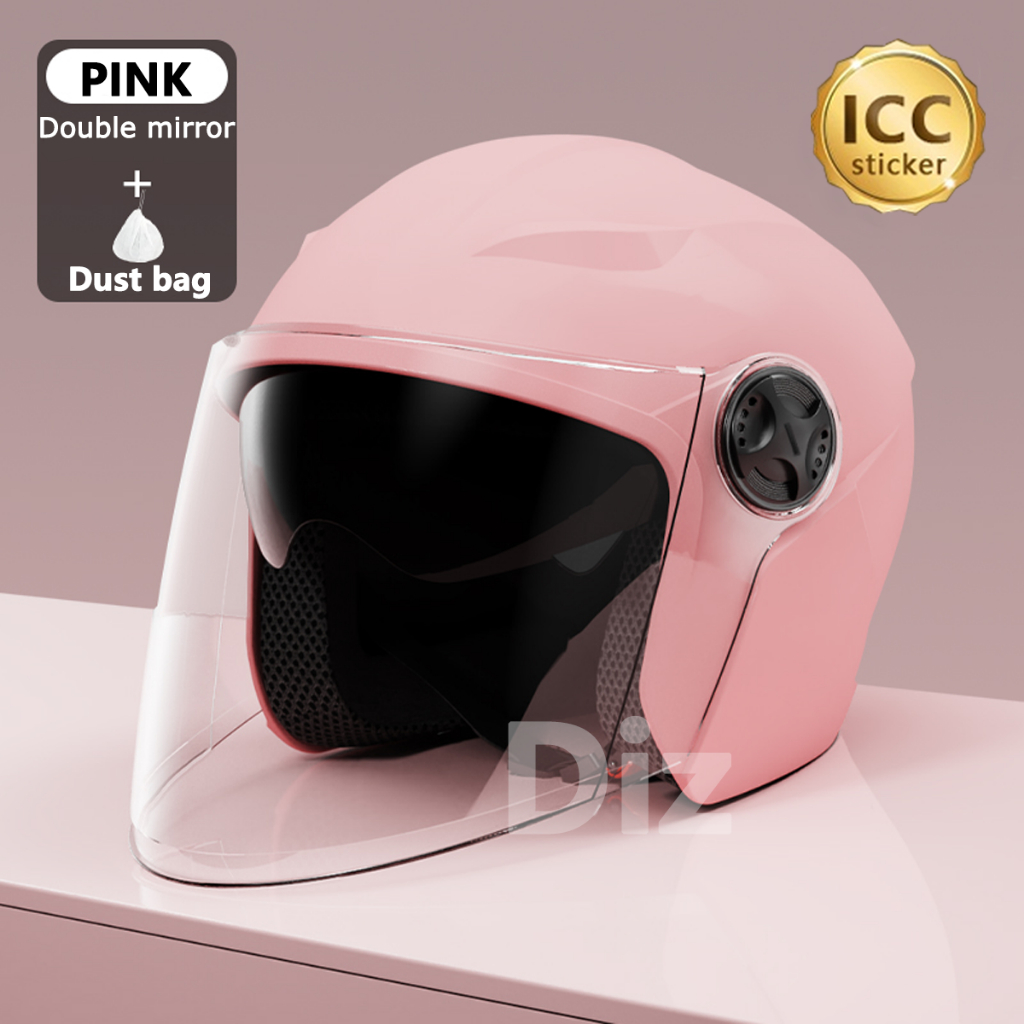 AXK Motorcycle Full Face Helmet Men's And Women's All-season Warm ...