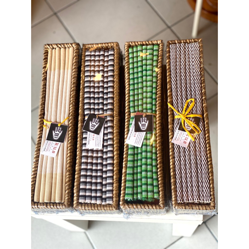 Inabel high quality handwoven placemats set of 6 18inchesx13inches | in ...