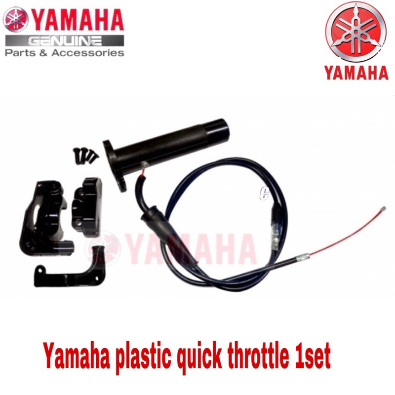 YAMAHA quick throttle with grip plastic YAMAHA parts | Shopee Philippines