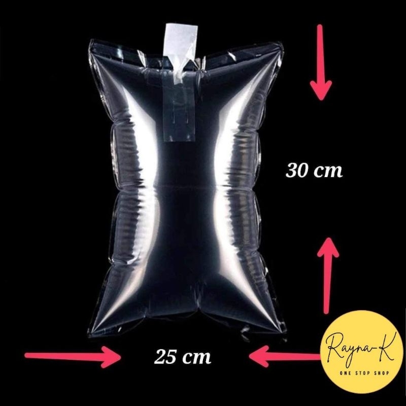 NEW 25x30cm Inflatable Reusable Ecofriendly Packaging Bag Bubble Packs ...