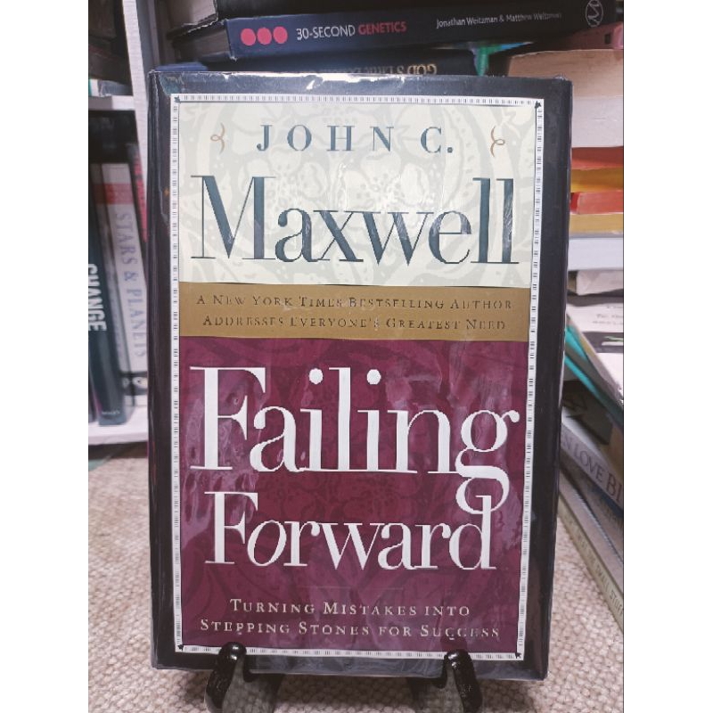 FAILING FORWARD by JOHN C. MAXWELL (HARDCOVER) | Shopee Philippines