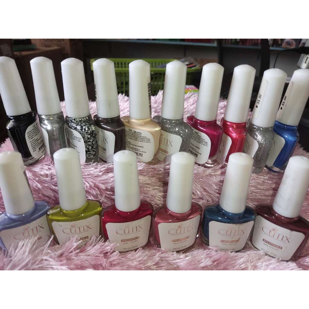 CUTIX PROFESSIONAL NAIL POLISH | Shopee Philippines