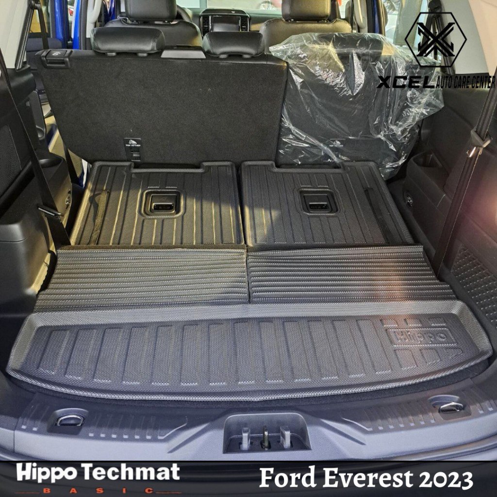FORD EVEREST 2015-2025 HIPPO TECHMAT BASIC DEEP DISH FULL CARGO/ TRUNK TRAY | Shopee Philippines