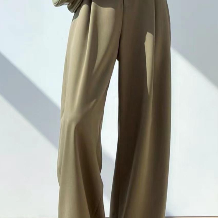 Kinwoo High Waist Trouser 2 botton Loose Type 25-33 Pants Women ...