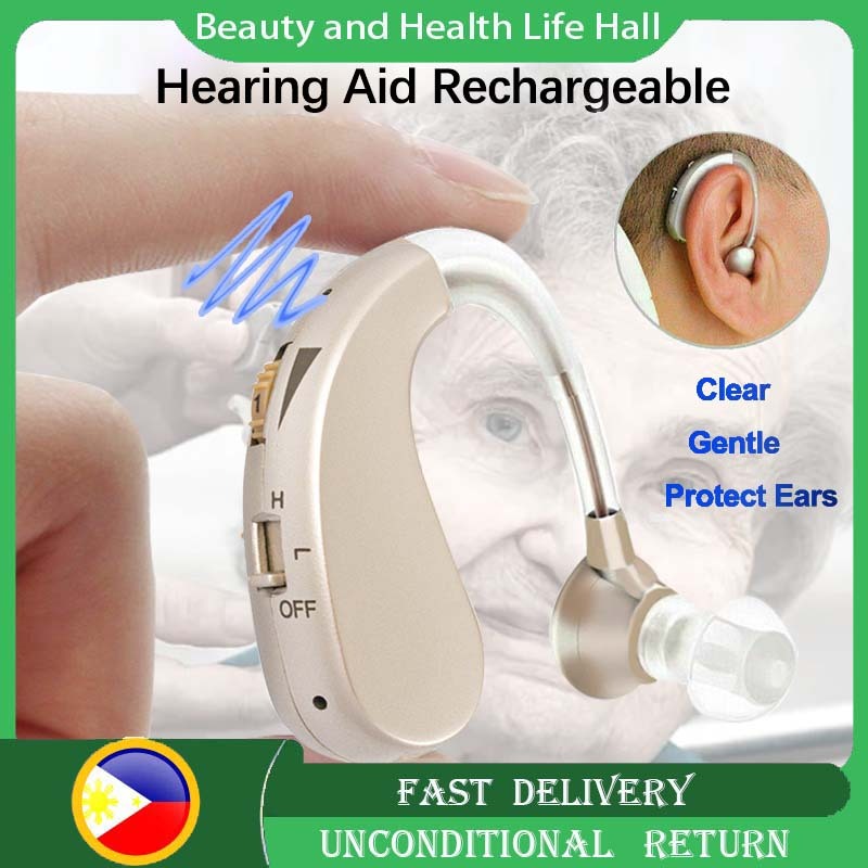 Hearing Aid Rechargeable Original Hearing Aid Adjustable Sound Voice ...