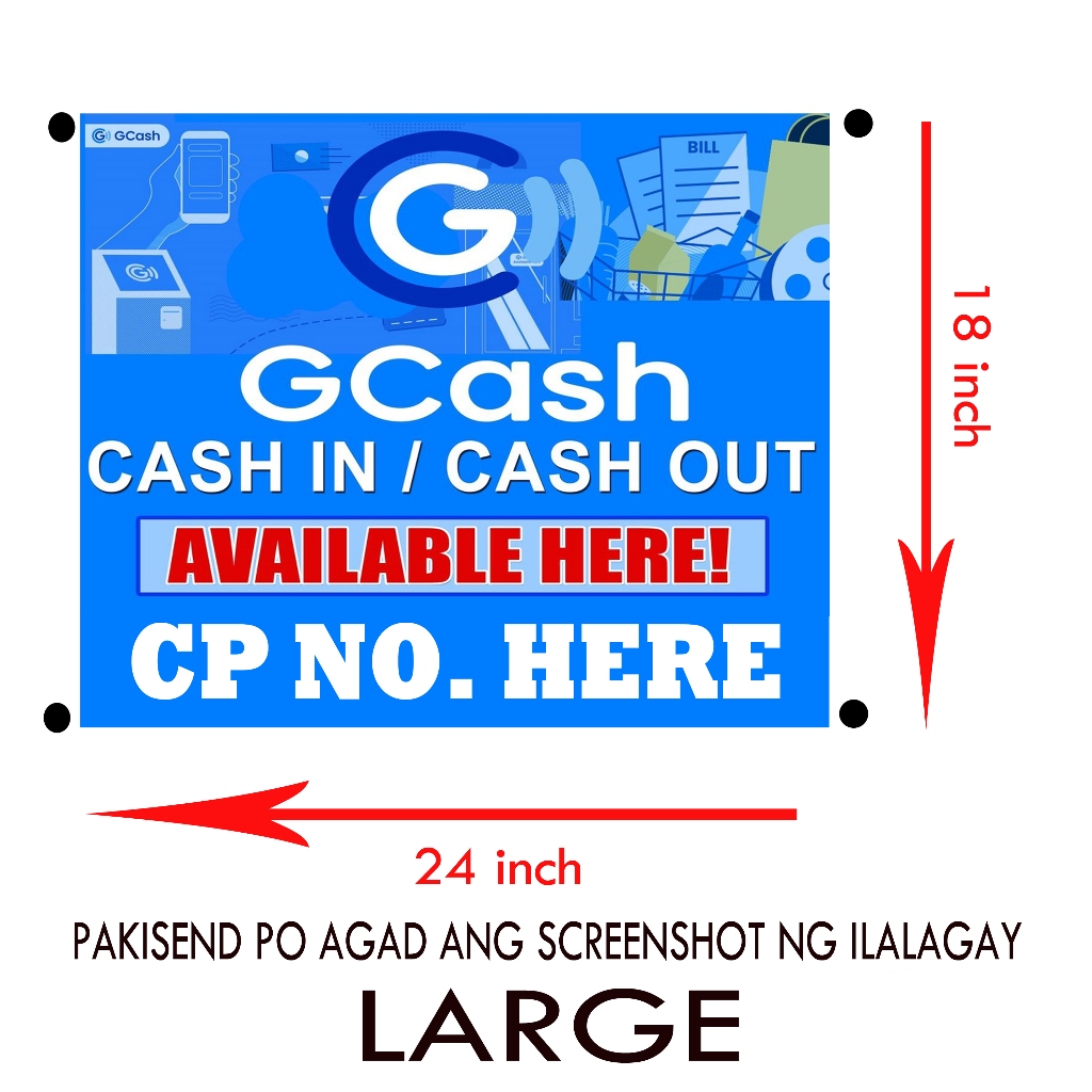 gCASH tARP BUSINESS WITH NAME | Shopee Philippines
