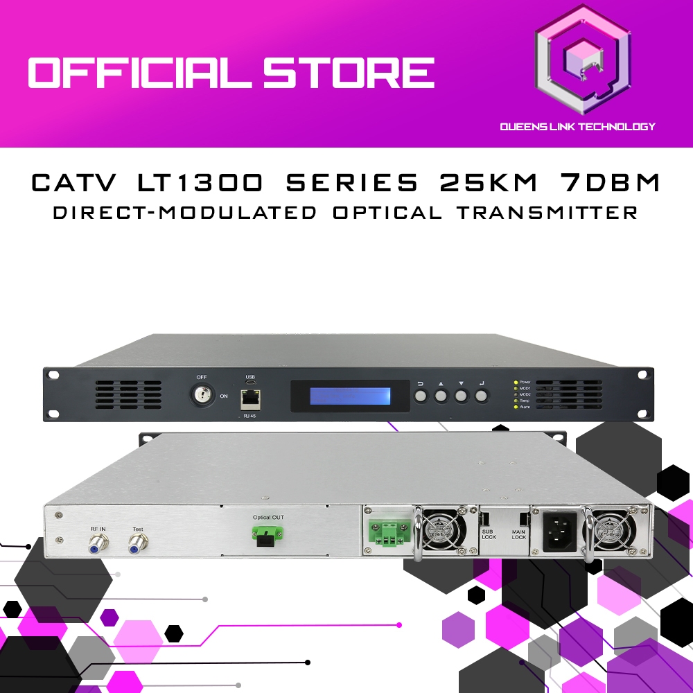CATV Optical Transmitter FTTH 7dbm 1550nm 25km Connector FC APC or SC ...