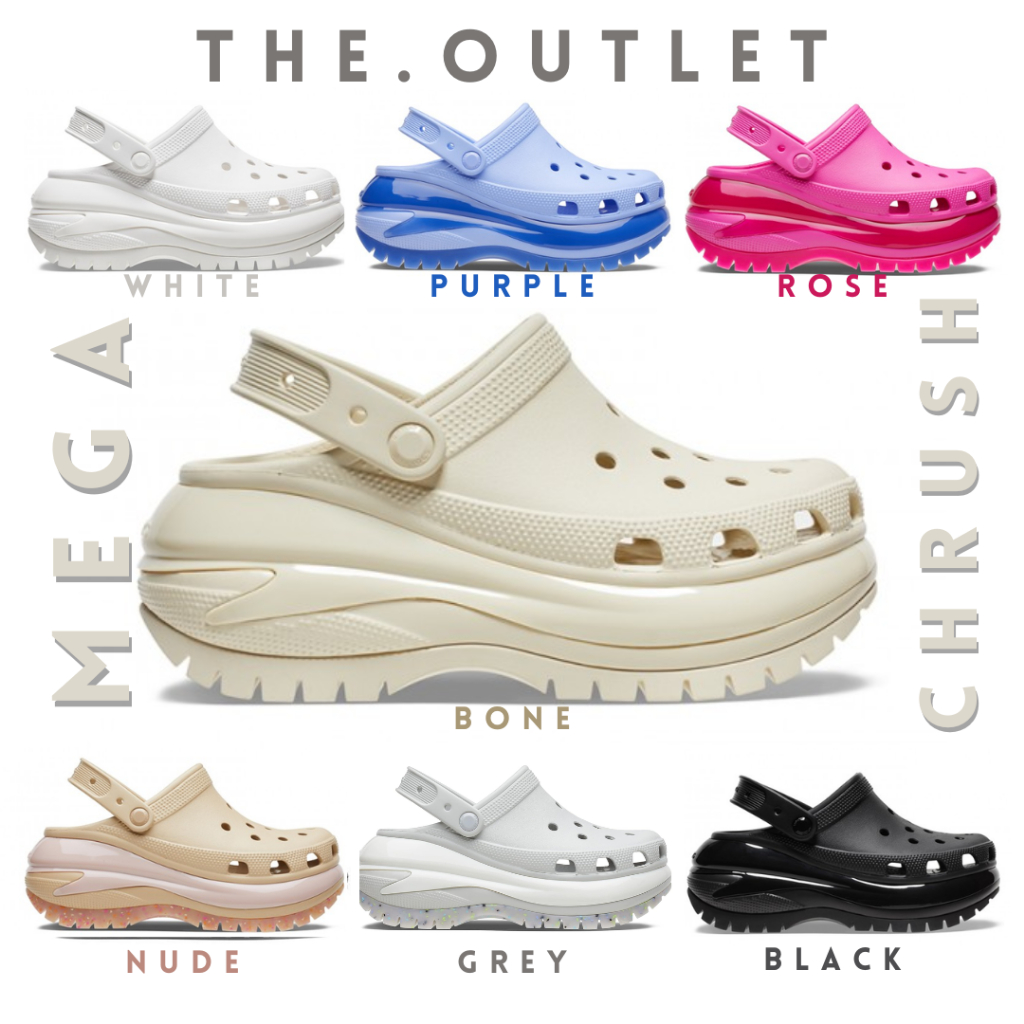 MEGA CRUSH WEDGE CLOGS FOR WOMEN | Shopee Philippines