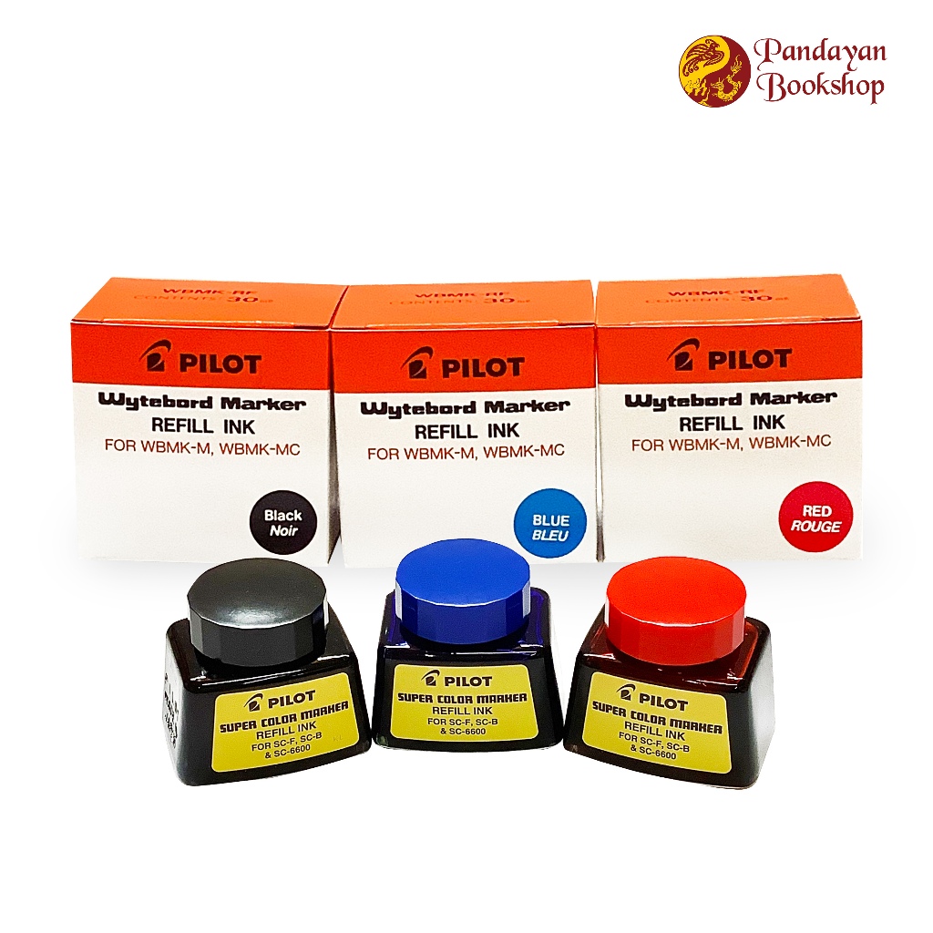 PILOT Wyteboard Marker Refill Ink WBMK-RF 30ml | Shopee Philippines