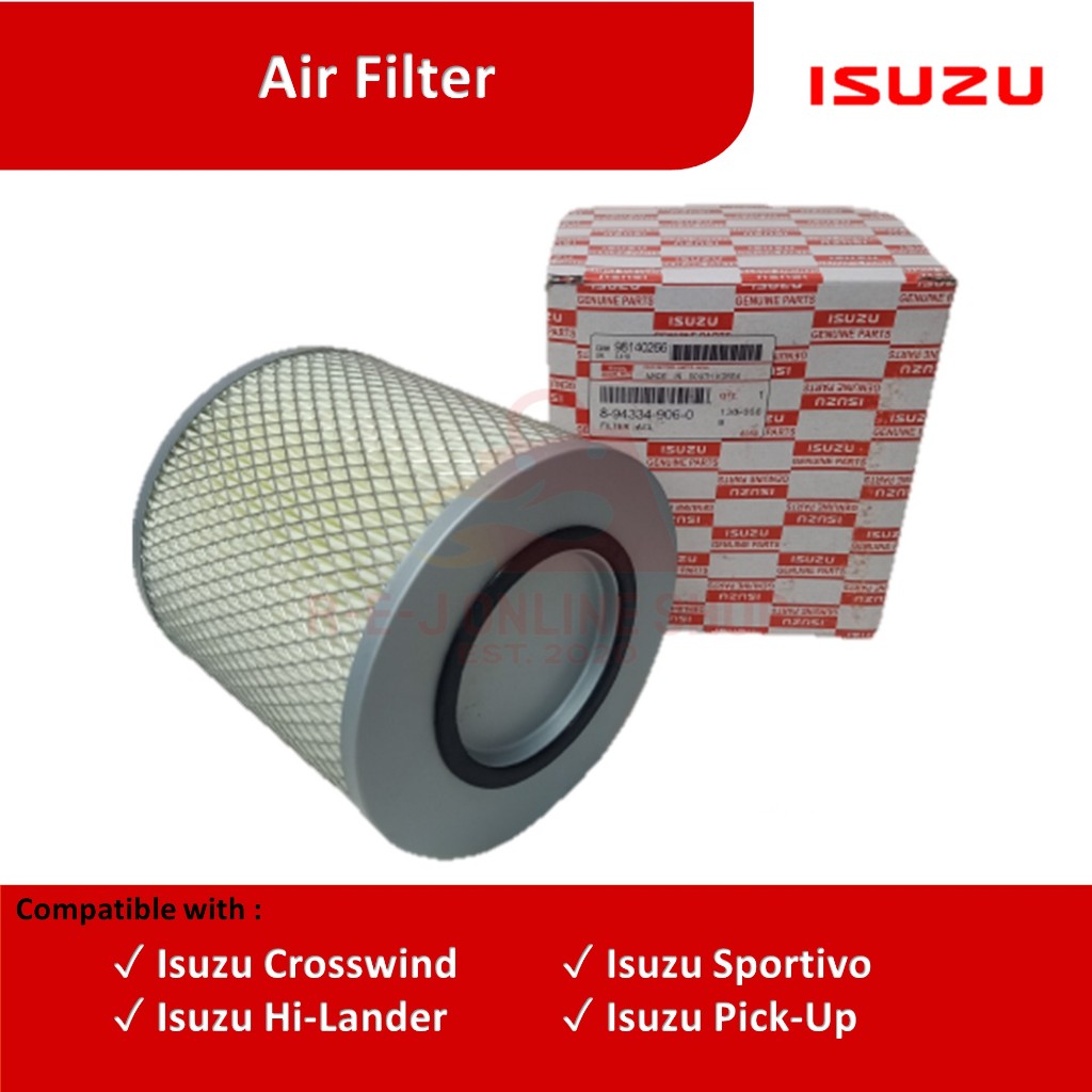 Air Filter for Isuzu Crosswind, Isuzu Sportivo, Isuzu Hi-Lander, Isuzu ...
