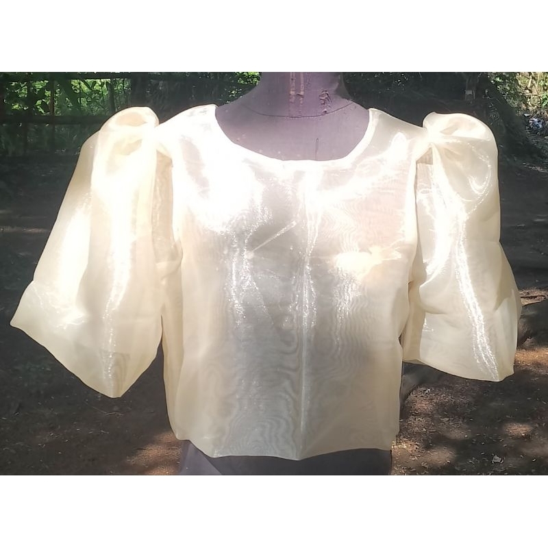 KAMISA MODERN FILIPINIANA BIG SLEEVE | Shopee Philippines