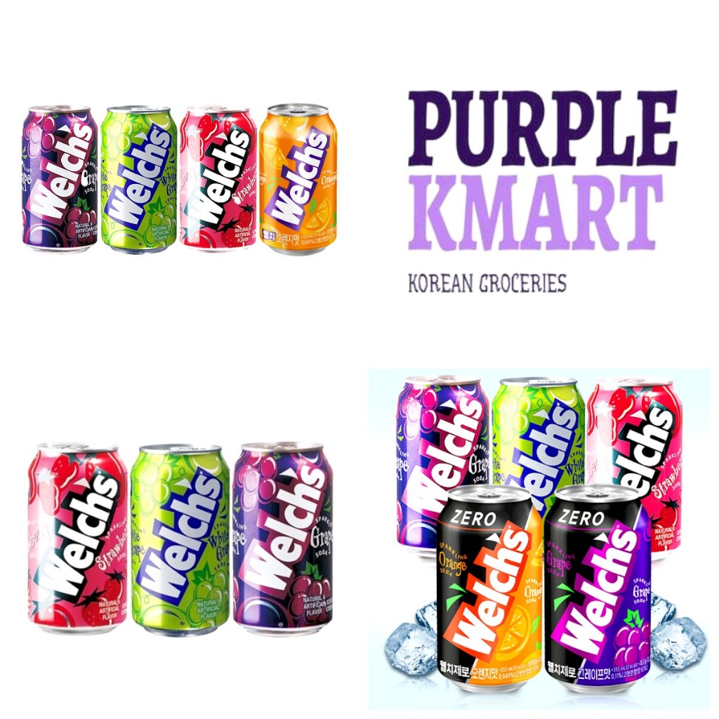 WELCH`s SODA : STRAWBERRY 335ML / RED GRAPE 335ML / WHITE GRAPE 335ML ...
