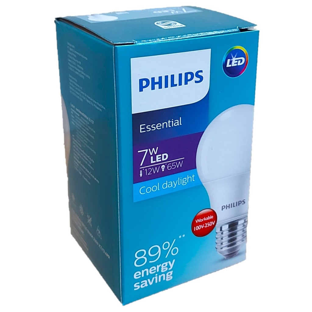 Philips Essential LED Light Bulb - 3W/5W/7W/9W/11W/13W | Shopee Philippines