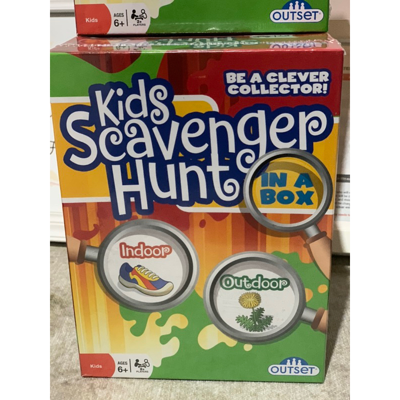🇺🇸 | Scavenger Hunt Card Game Travel Friendly Indoor and Outdoor Family ...