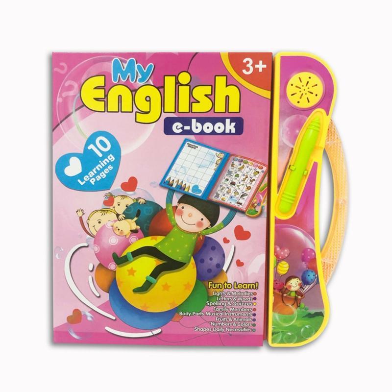 E-BOOK New Arrival English Voice PointReading Machine Kid Electric Book ...