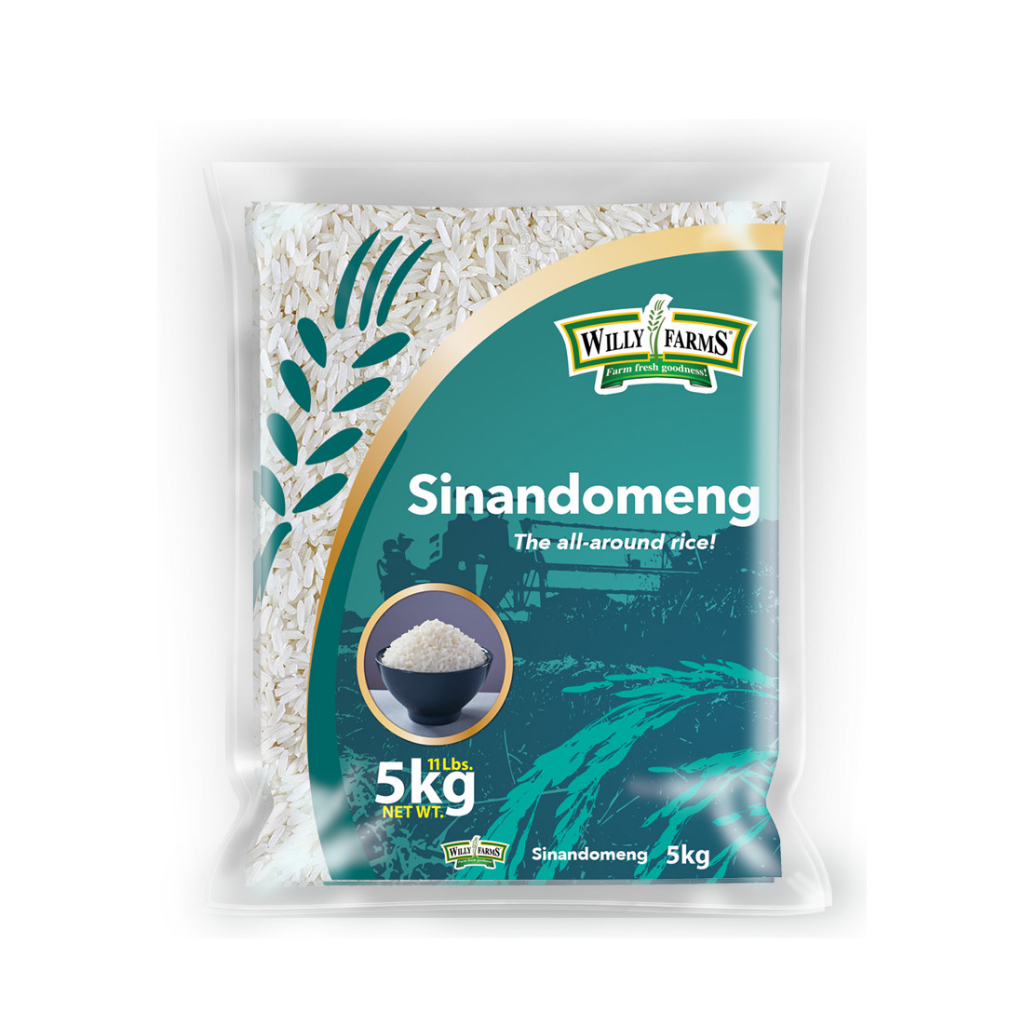 Willy Farms Sinandomeng Rice 5kg | Shopee Philippines