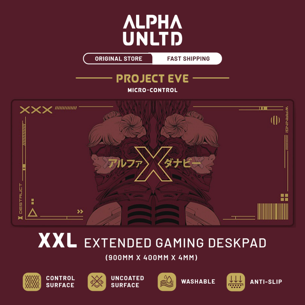 Alpha Unltd | "Project Eve" XXL | Micro-Control Gaming Mousepad ...