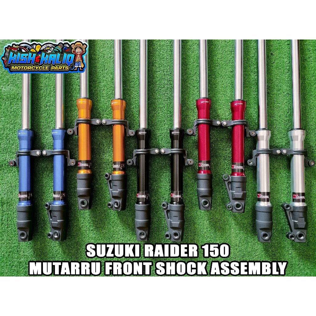 MUTARRU LIGHTEN FRONT SHOCK ASSEMBLY FOR SUZUKI RAIDER 150 CARB ...