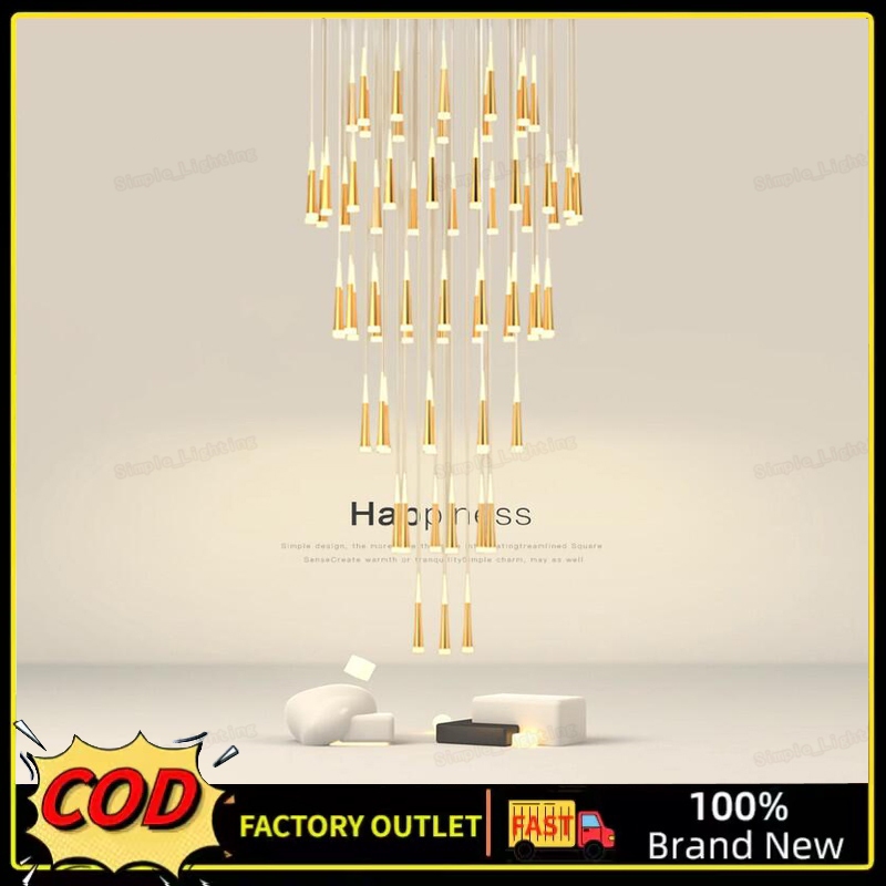 Meteor Lamp Stairs Hanging Light Bedroom Pendant Lights Dining Ceiling ...