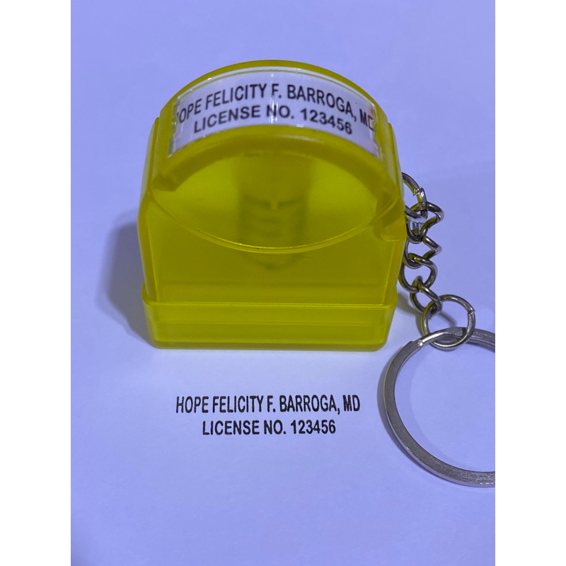 FREE NAME DIGI Stamp 10x28MM Personalized Self Inking FREE NAME COD ...