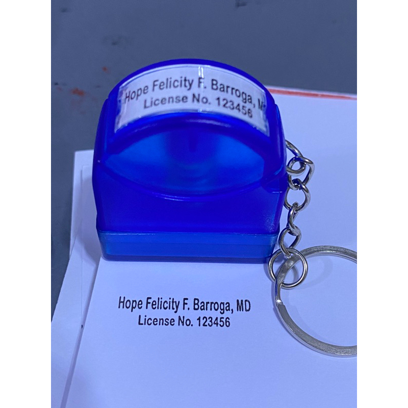 DIGI 10X28MM PERSONALIZED SELF INKING STAMP FREE NAME COD COD | Shopee Philippines