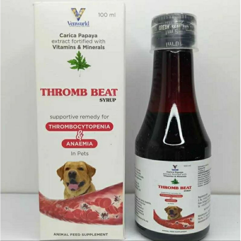 THROMB BEAT Syrup Supportive Remedy for THROMBOYCTOPENIA and ANAEMIA in ... THROMB BEAT Syrup Supportive Remedy for THROMBOYCTOPENIA and ANAEMIA in ...