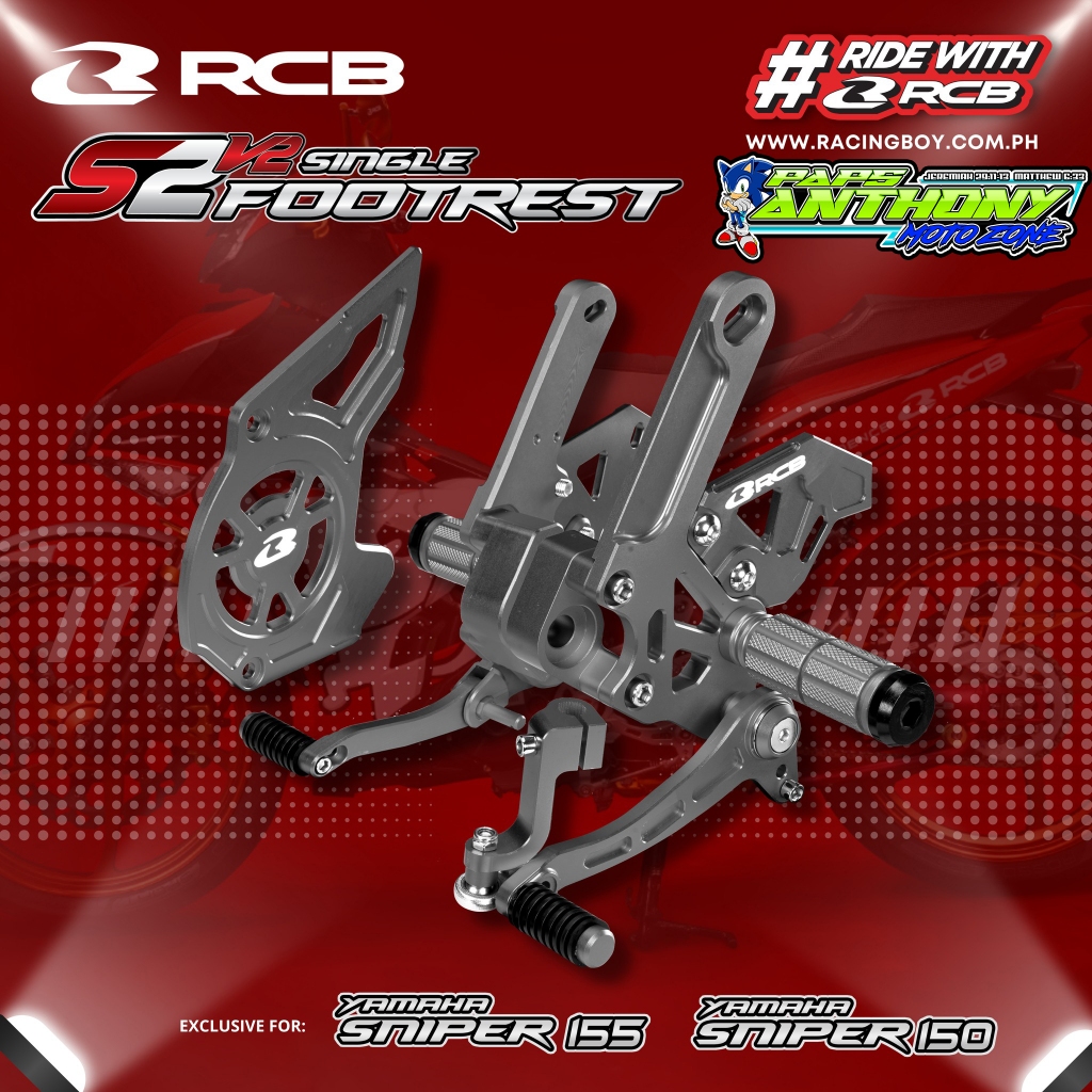 RCB SINGLE SHIFTER S2-V2 SNIPER150/SNIPER155 | Shopee Philippines